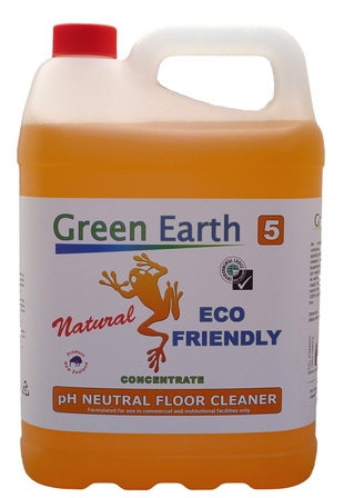 Floor Cleaner Neutral - 5ltrs - Green Earth - Shopping cart cafe supplies