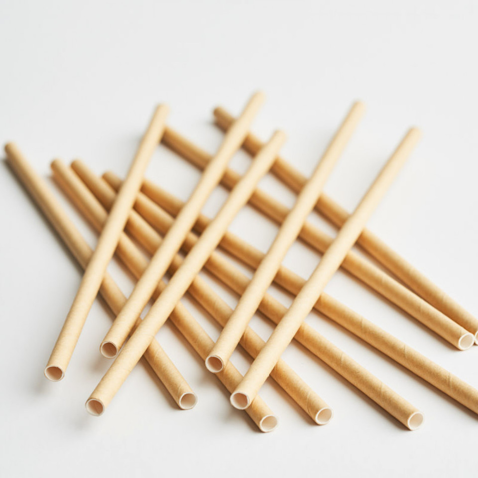 3Ply Drinking Straws REGULAR KRAFT BROWN - Epicure - Shopping cart cafe ...